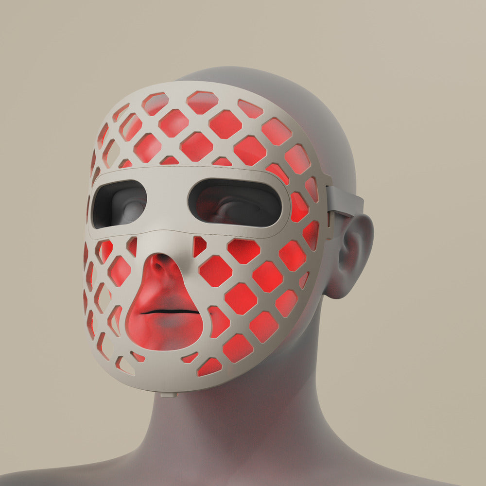 Glo Aurora Silicone LED Light Therapy Mask (With NIR) – Peachaboo AU
